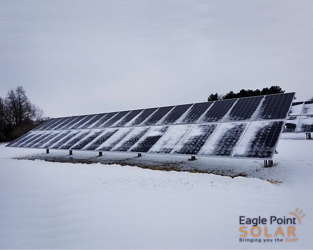 Snow and Your Solar Array - Iowa, Wisconson - Eagle Point Solar